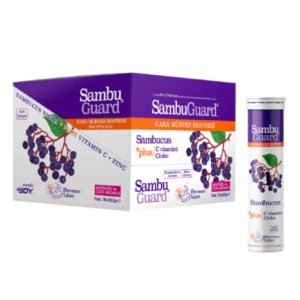 BİG JOY SAMBUGUARD KARA MÜRVER EKSTRESİ - SAMBUCUS PLUS 15 EFERVESAN ...