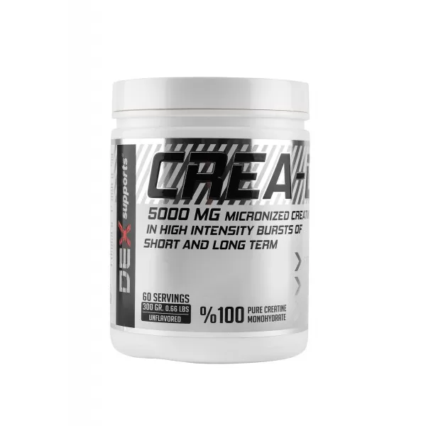 DEX SUPPORTS %100 MİCRONİZED CREATİNE MONOHYDRATE 300 GR - HRC0603