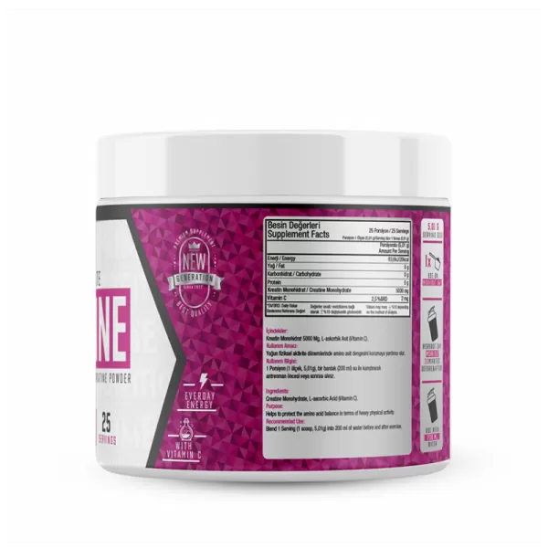 PRİME NUTRİTİON CREATİNE 125 GR - HRC0660