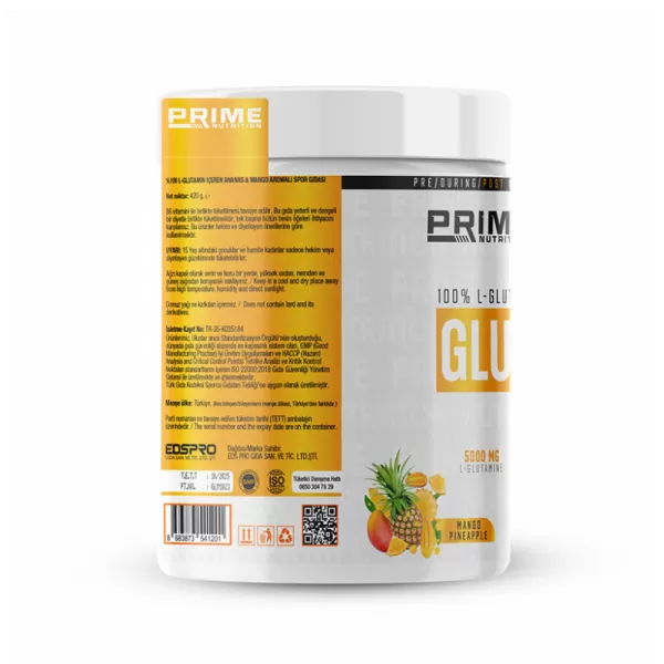 PRİME NUTRİTİON L-GLUTAMİNE 420 GR - HRC0667